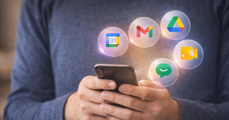 Google renueva los iconos de Gmail, Drive y Calendar en todo su ecosistema