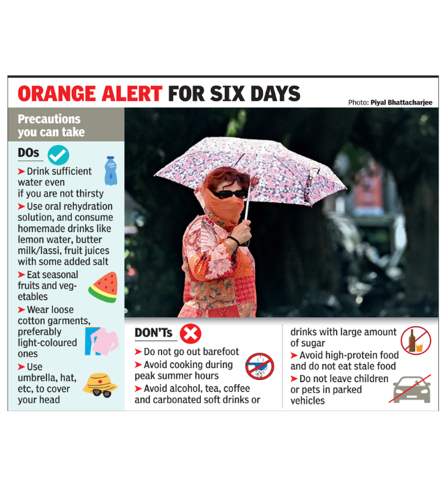 City tops 46°C on torrid Tuesday; scorching days ahead, warns IMD