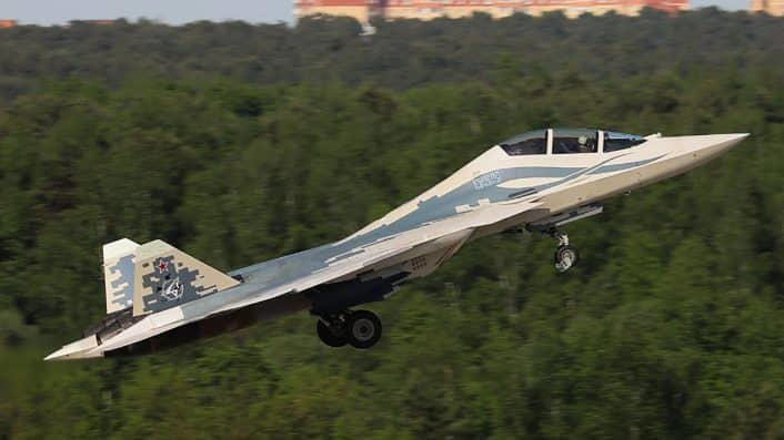 Official photos and footage of Russia's two-seat Su-57 prototype emerge