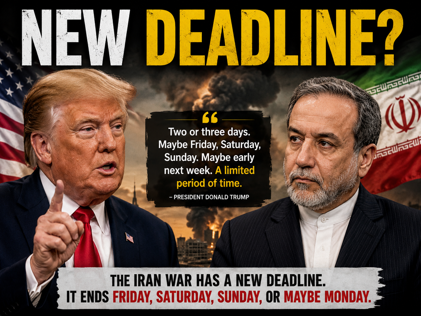 US-Iran war: Will the Iran war resume this weekend? Trump issues vague ...