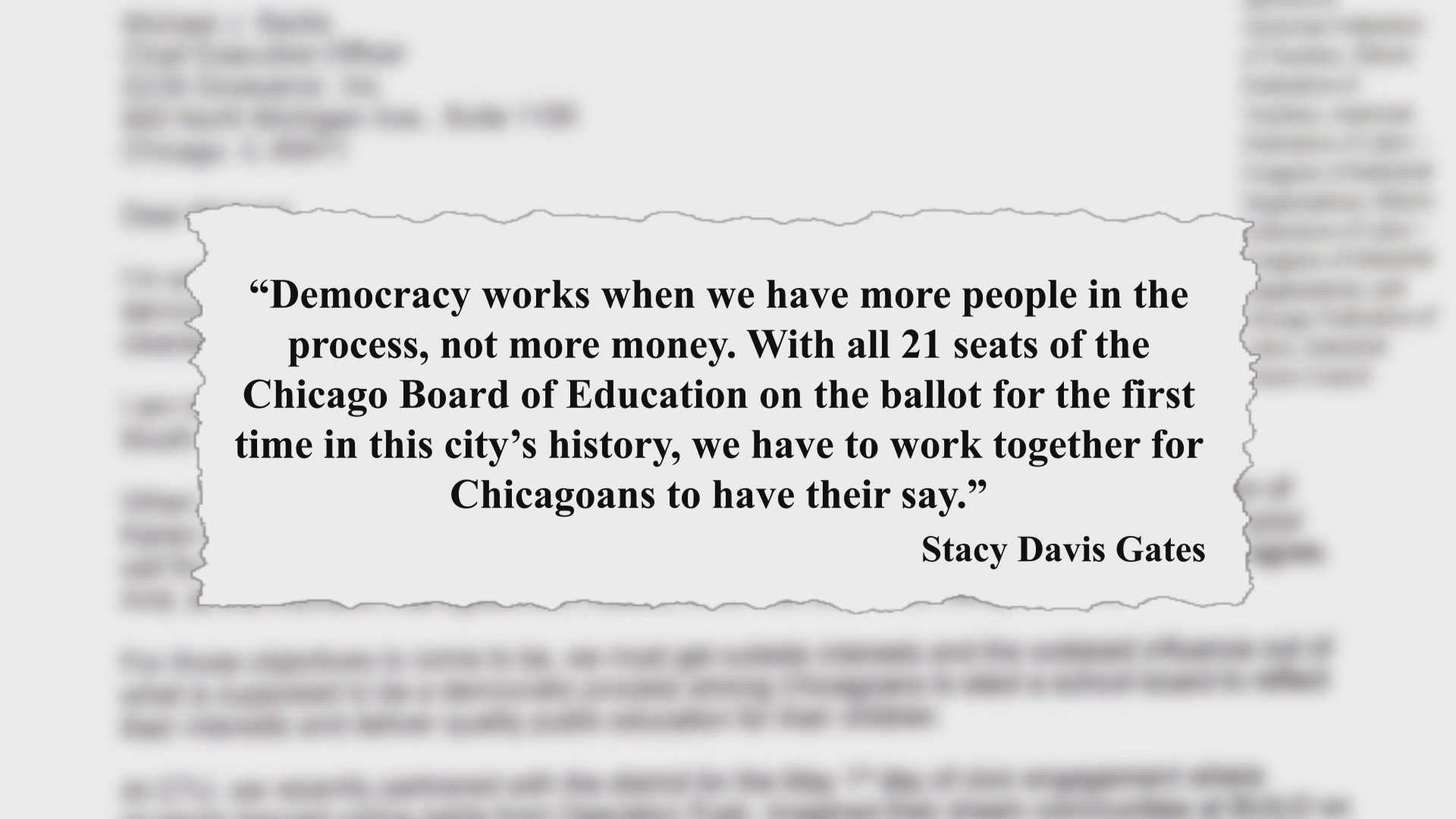 CTU, billionaire donor clash over Chicago school board