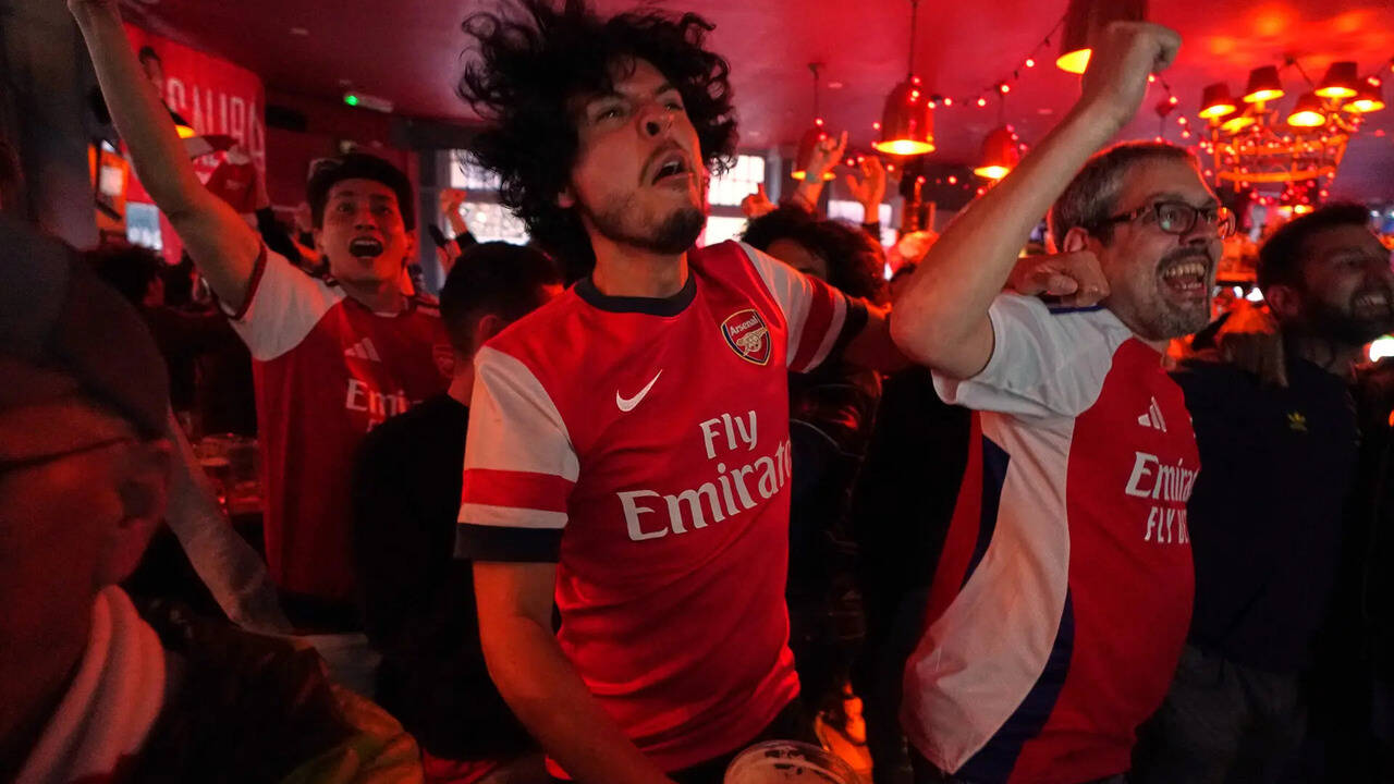 Arsenal claims Premier League title for first time in 22 years ...