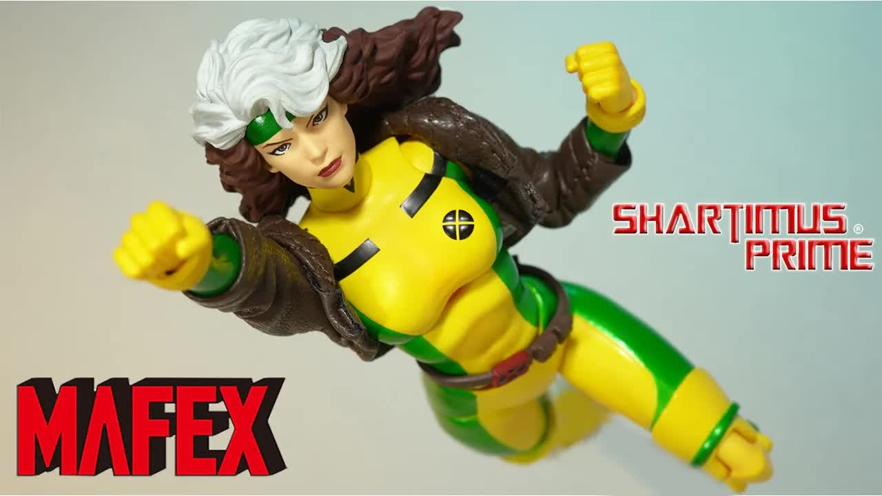 MAFEX Rogue X-Men Marvel Comics MedicomToy unedited action figure review