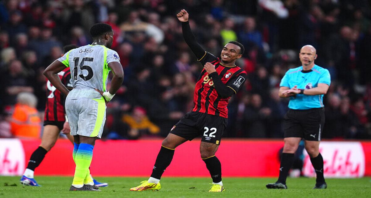 Étranger : le magnifique but d’Éli Junior Kroupi (Bournemouth) contre ...