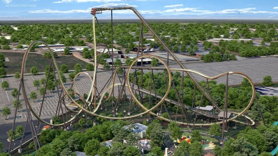 Six Flags to debut roller coaster that shatters 6 world records