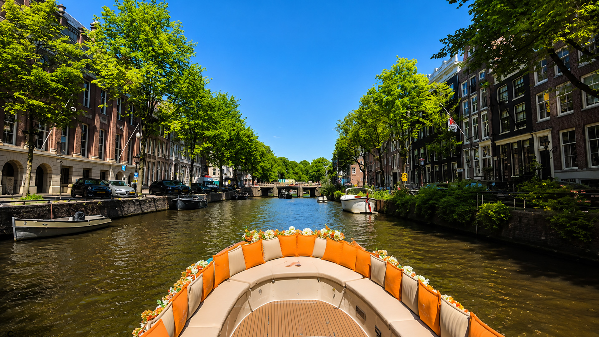 Amsterdam canal beauty comes alive on this luxury cruise (4K)