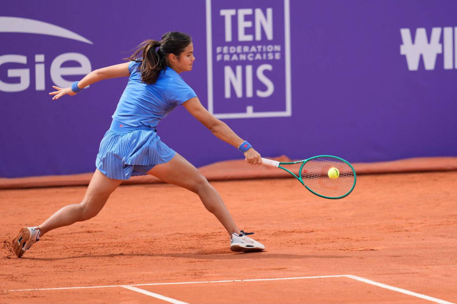 Emma Raducanu says she 'needs time' after blowing lead in Strasbourg return