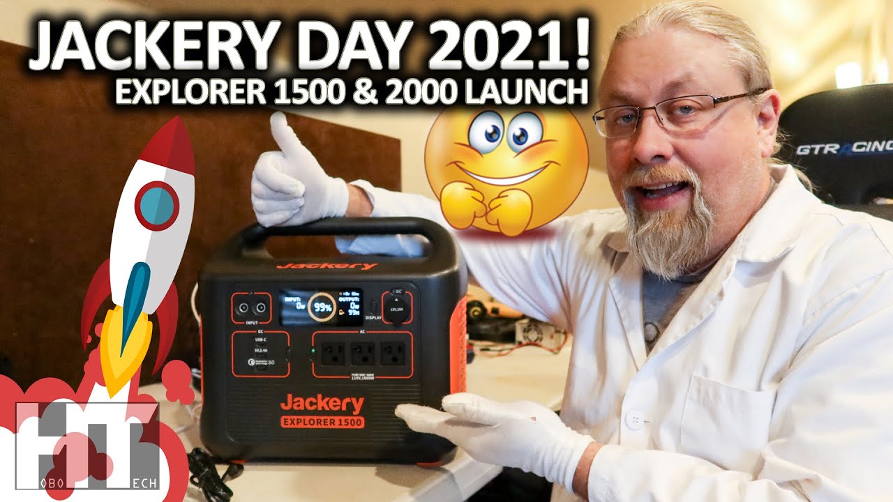 New Jackery 1500 & 2000 solar generators | 200W solar panel product launch!
