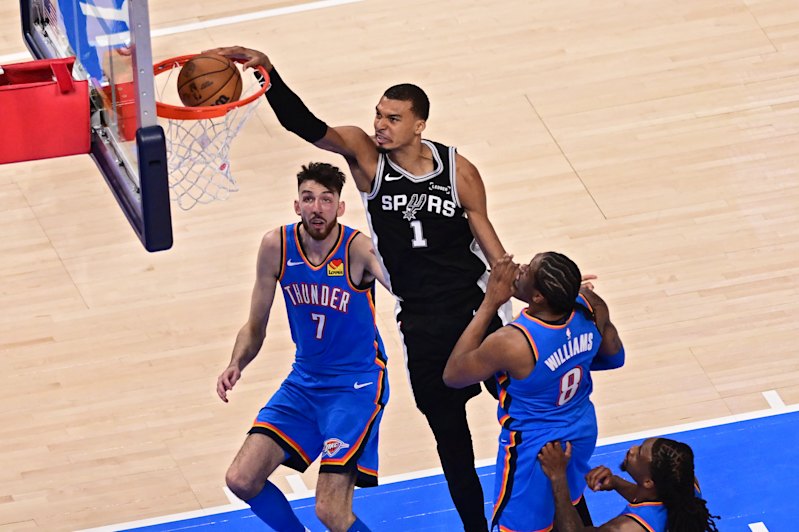 The 229cm teenager with NBA scouts watching – and a dream to join Wemby