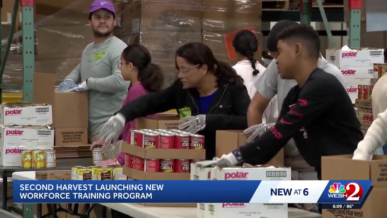 Second Harvest Food Bank launches new workforce training program