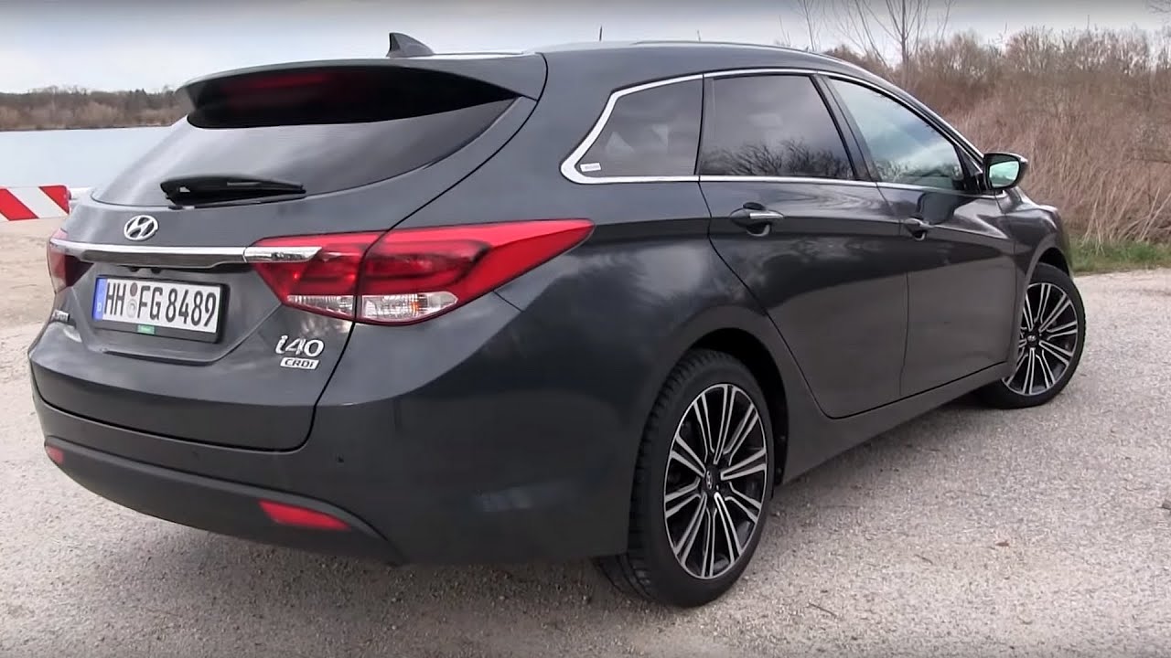 2016 Hyundai i40 1.7 CRDi (141 HP) test drive | by Test Drive Freak