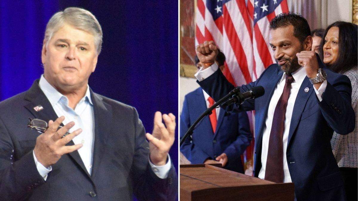 Sean Hannity blasted after gushing over embattled Kash Patel's ...