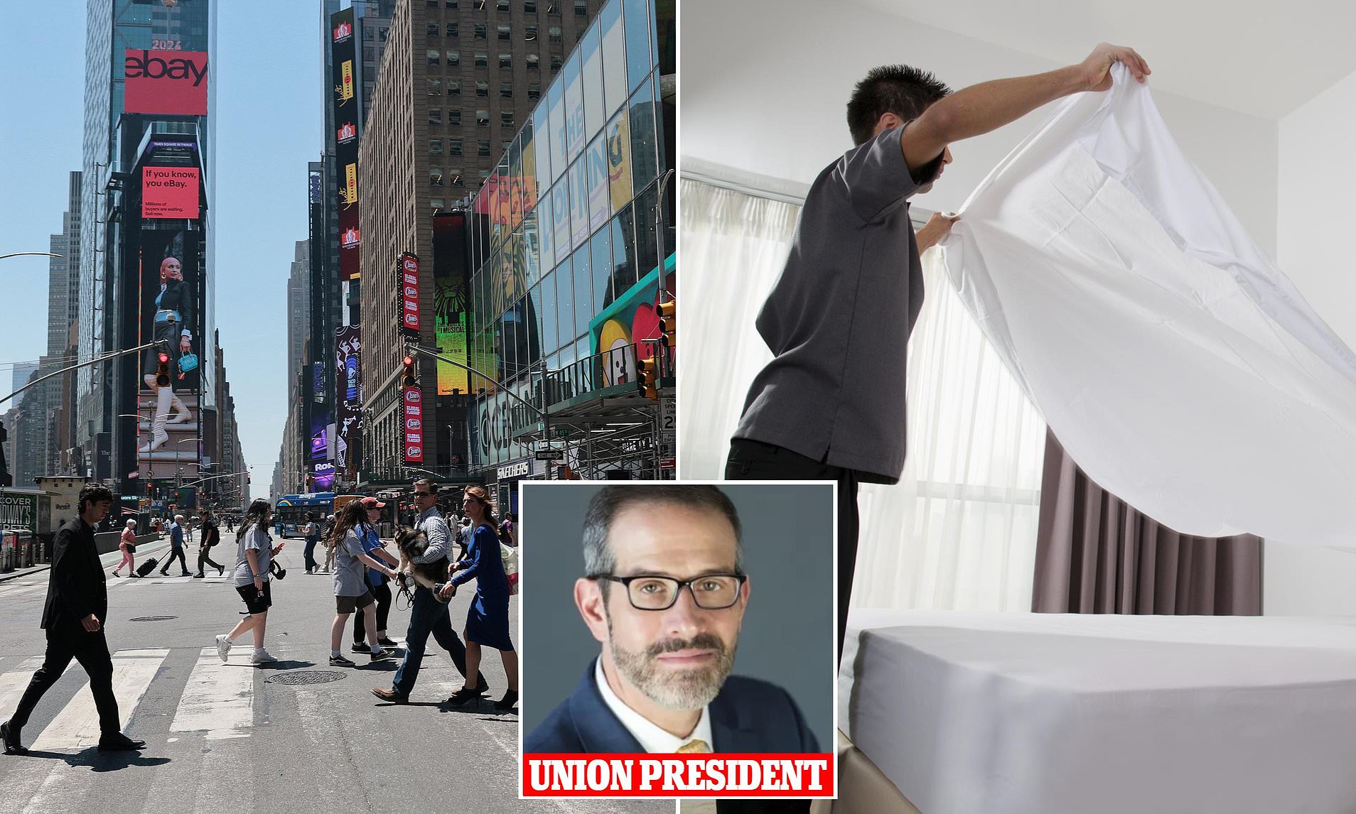 Enormous minimum salary that NYC hotel cleaners will now earn thanks to ...