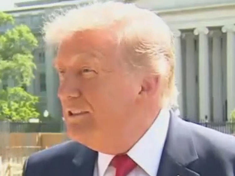 Trump: Iran begging to come to the table, "but we may have to give them ...