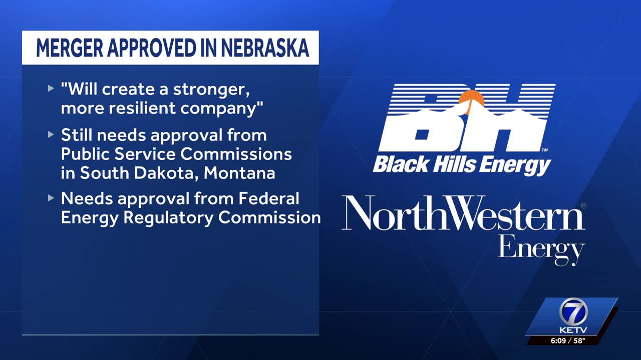 Nebraska officials approve merger application for Black Hills Energy ...