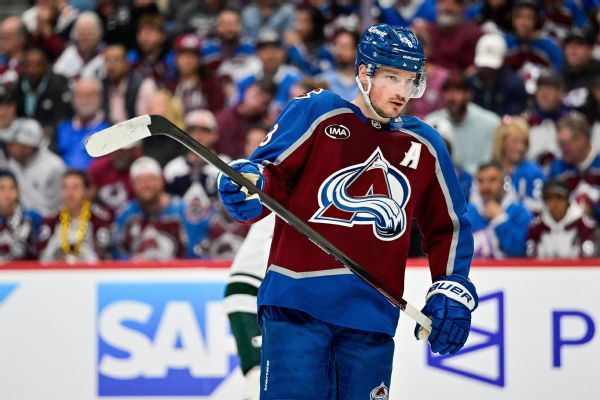 Avalanche's Cale Makar sits out practice on eve of WCF game 1