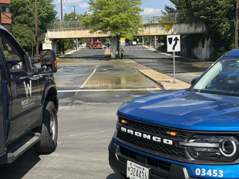 Roads closed for water main break on Bradley Boulevard
