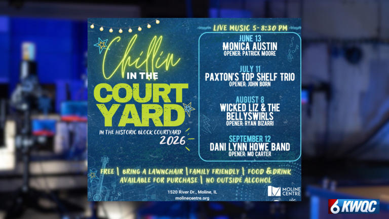 Moline Centre announces summer concert series, events in Historic Block ...