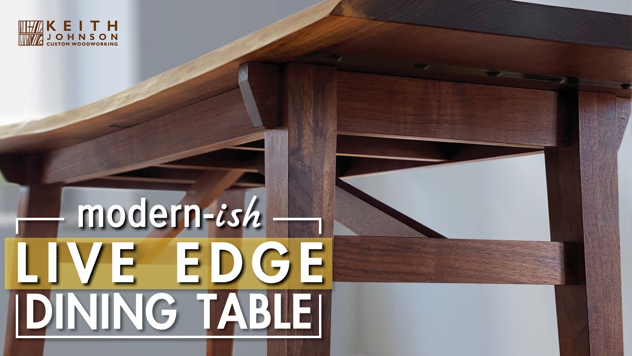 Creating a stunning walnut table