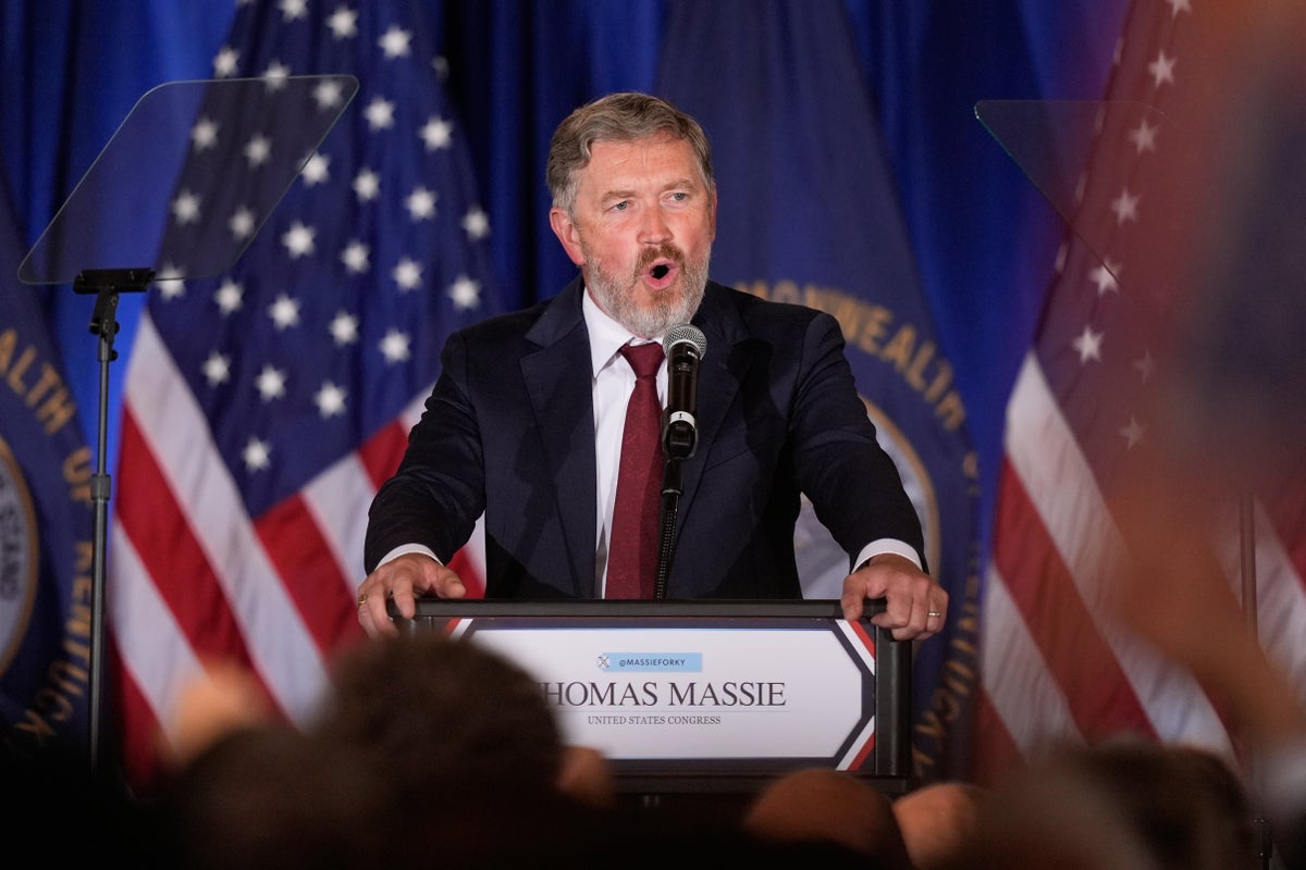 Trump Epstein files critic Thomas Massie loses GOP primary in Kentucky