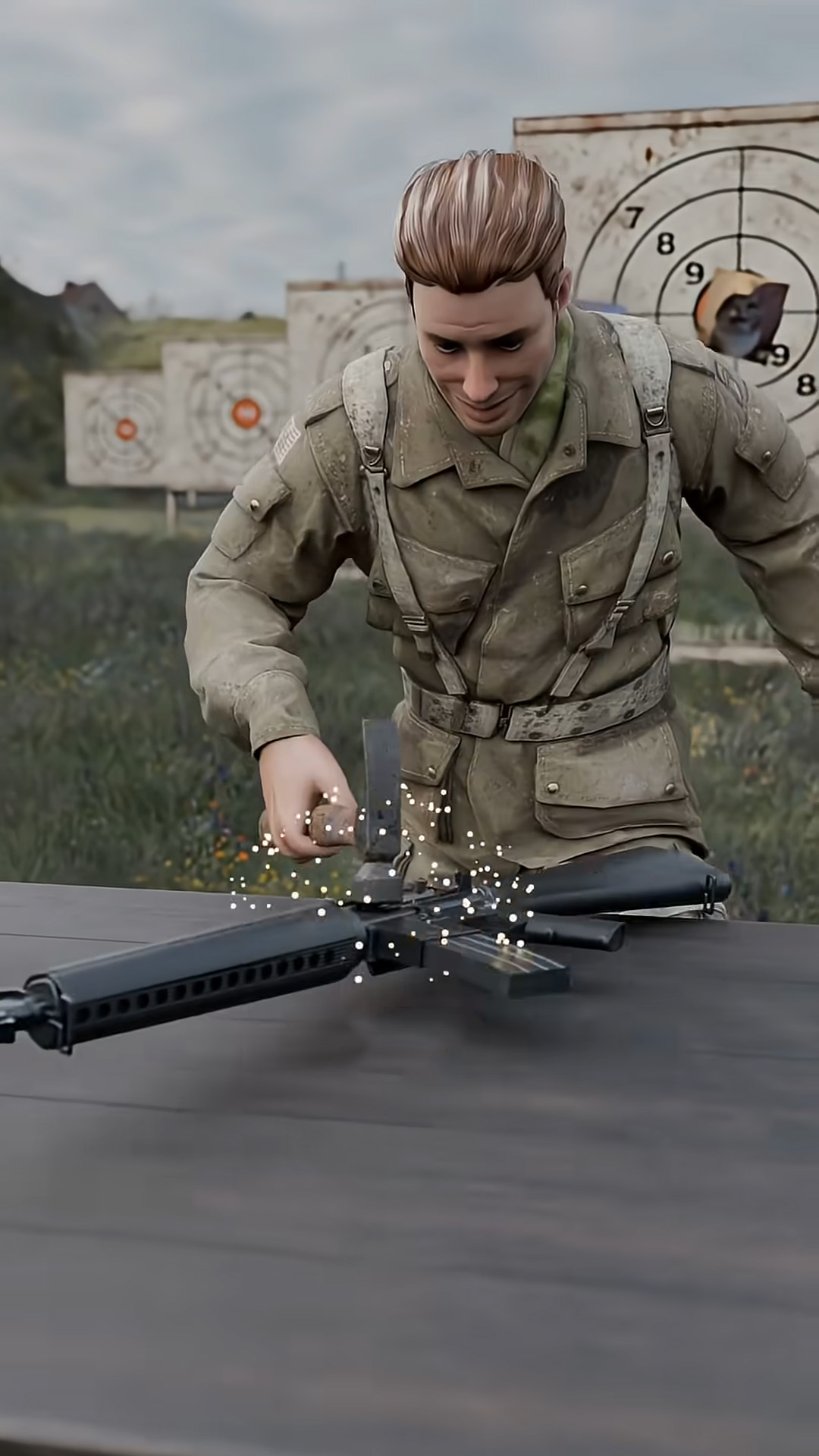 Why did marines intentionally jam their own M16 rifles?