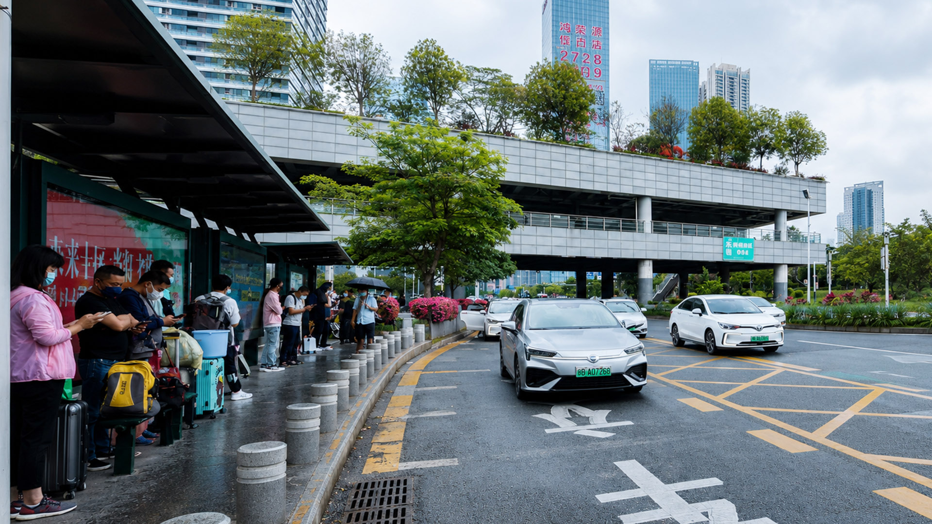 Modern Chinese city transport looks different from other countries