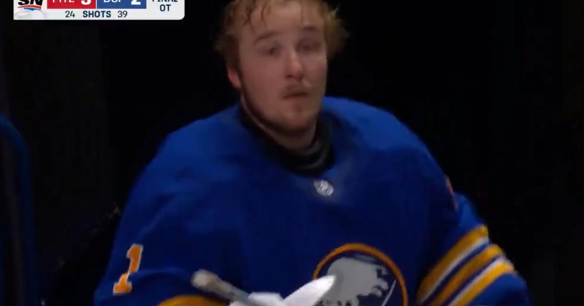 Ukko-Pekka Luukkonen était en furie après le but gagnant hier