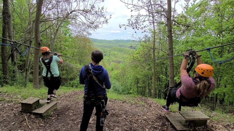 This West Virginia playground lets you soar, splash, and climb your way ...