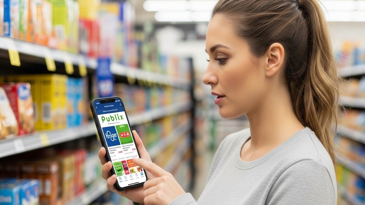 How to use digital coupons at Kroger, Publix, and HEB to save $100 a ...
