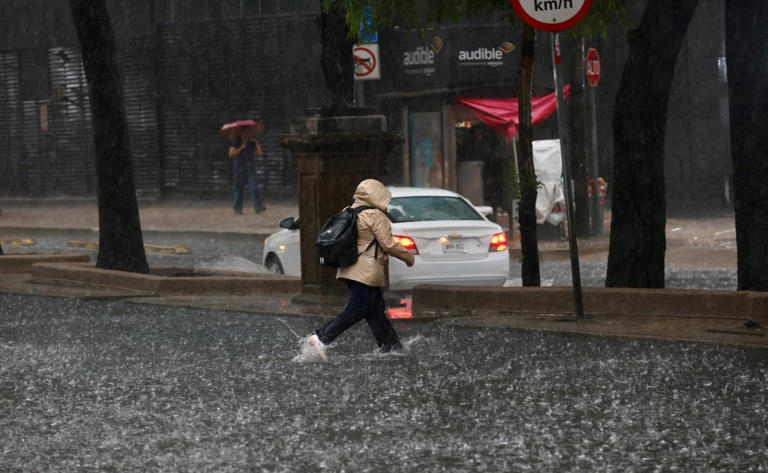 Clima hoy en CDMX; pronostican ambiente caluroso y lluvias con granizo