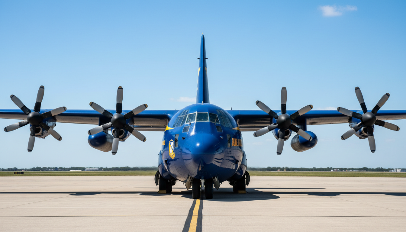 The unsung hero who flies with the Blue Angels: The real story behind ...
