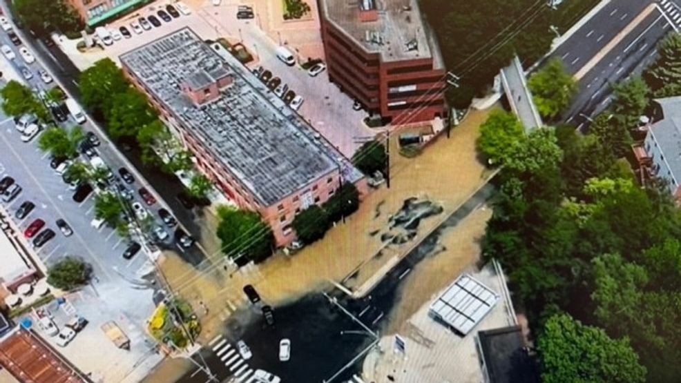 Traffic alert: Water main break closes road in Bethesda