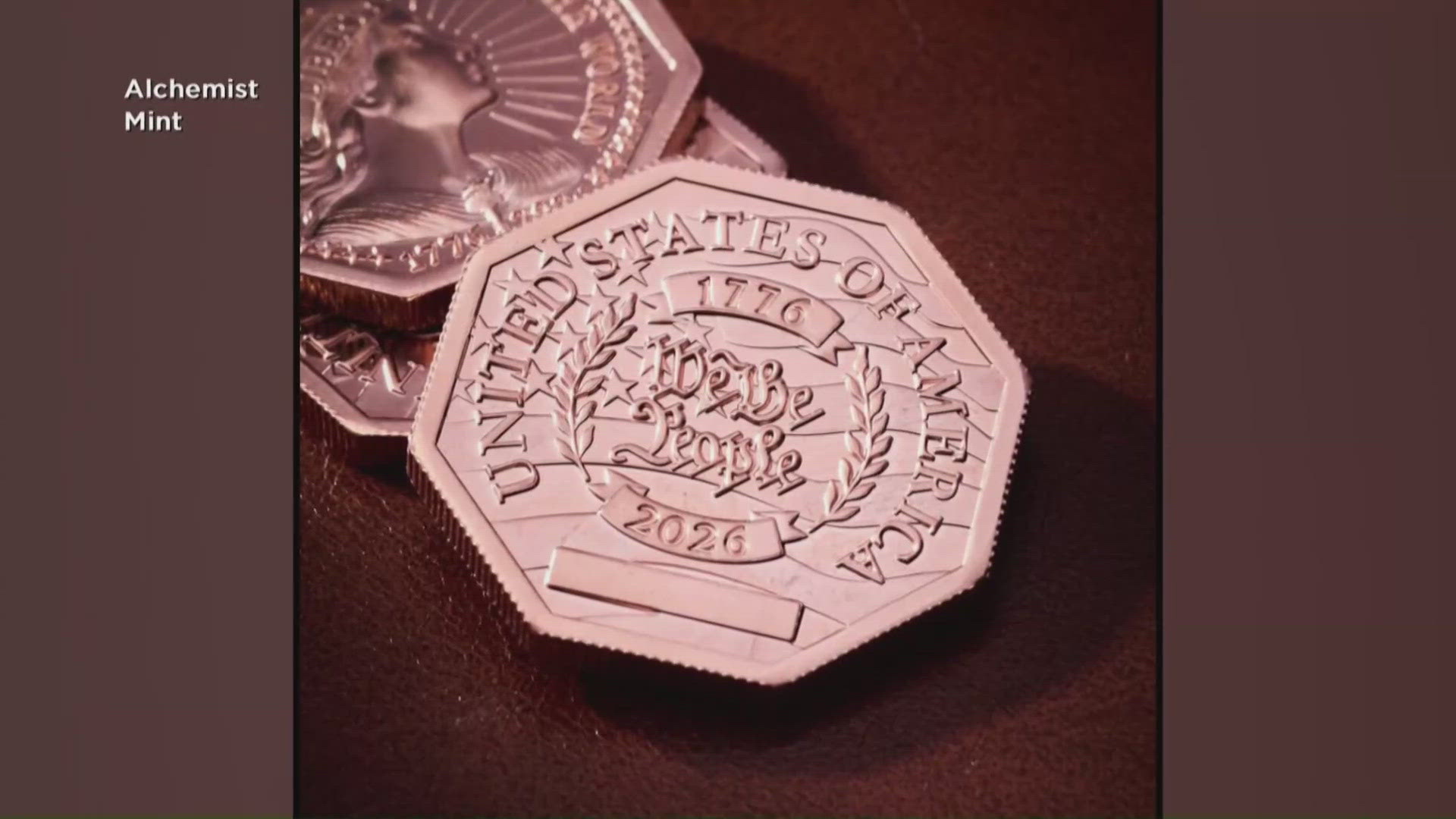 Mint maker creating America250 coins from Statue of Liberty