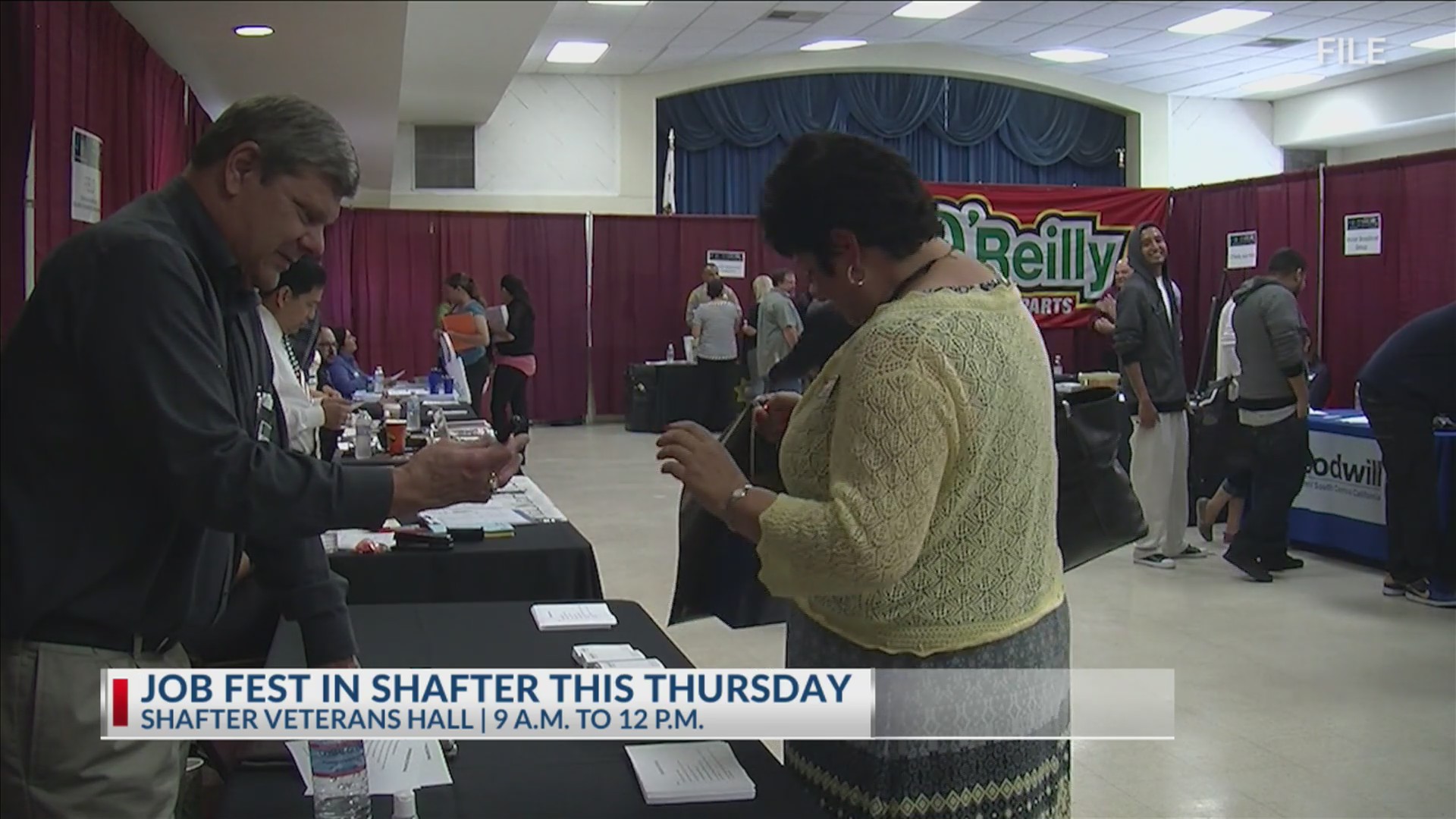 Job fest in Shafter set for Thursday