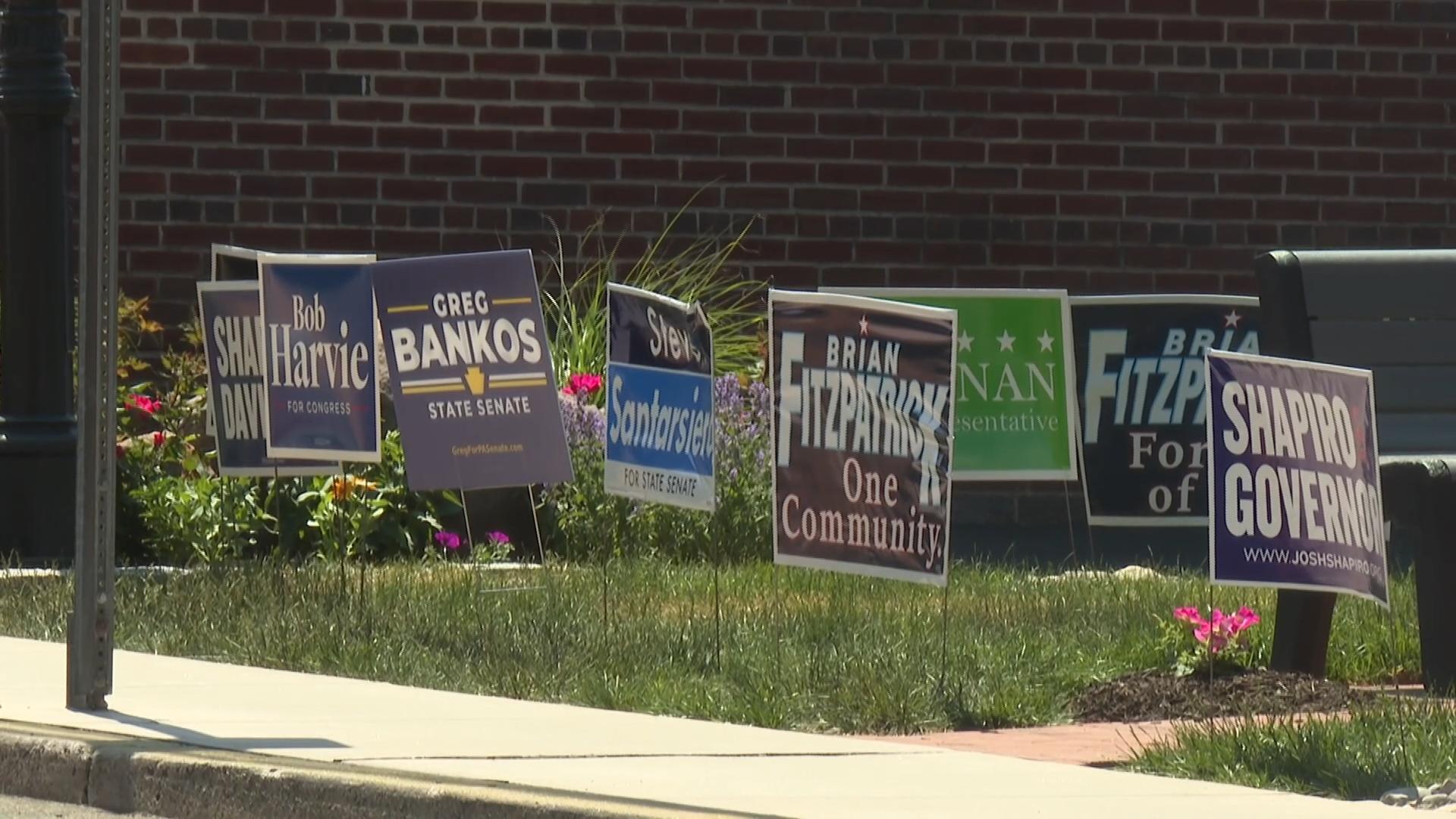 Pennsylvania voters cast primary ballots, setting stage for the fall ...