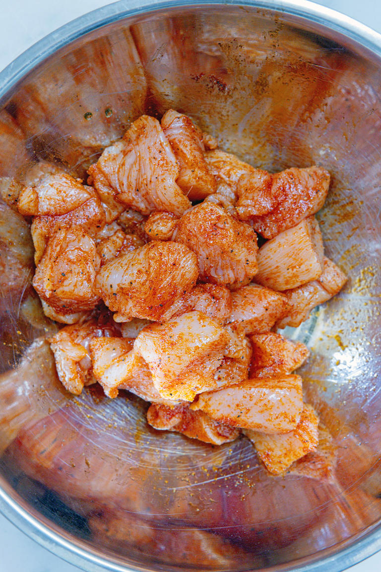 BBQ chicken pasta