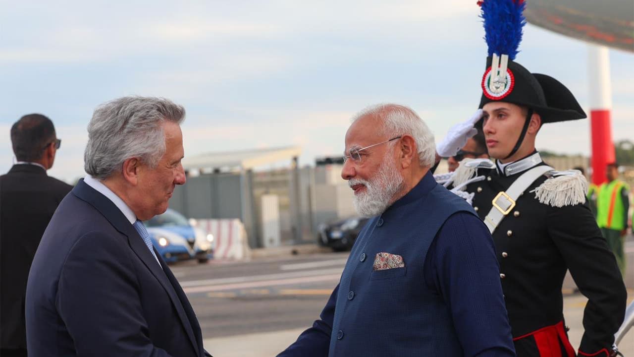 PM Modi lands in Rome to bolster India-Italy cooperation, meet leaders