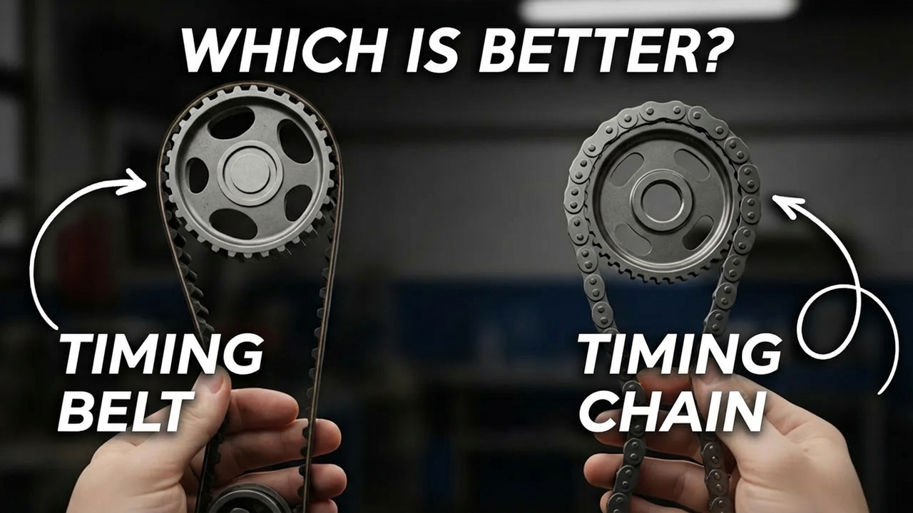 Timing chain vs timing belt: Which lasts longer in your car?