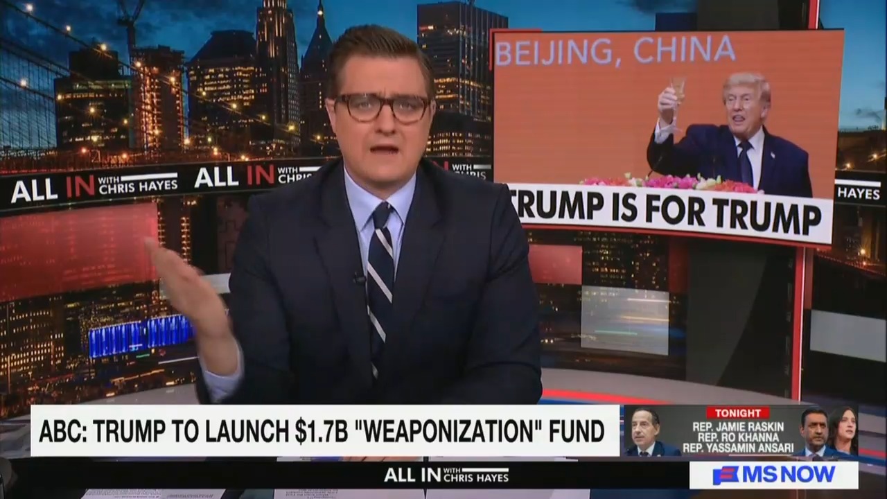 MS NOW’s Chris Hayes Floats Wild Theory Trump Plans on ‘Barricading ...