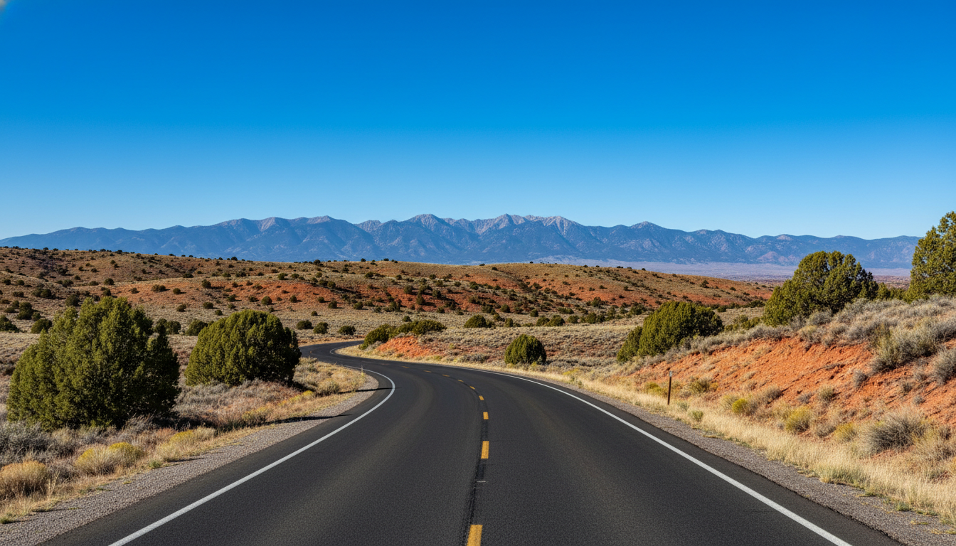 This 122-mile road is one of the country’s most scenic drives, with red ...