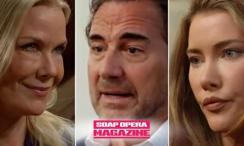 Brooke Logan destroys Ridge Forrester's trust in a stunning B&B power ...