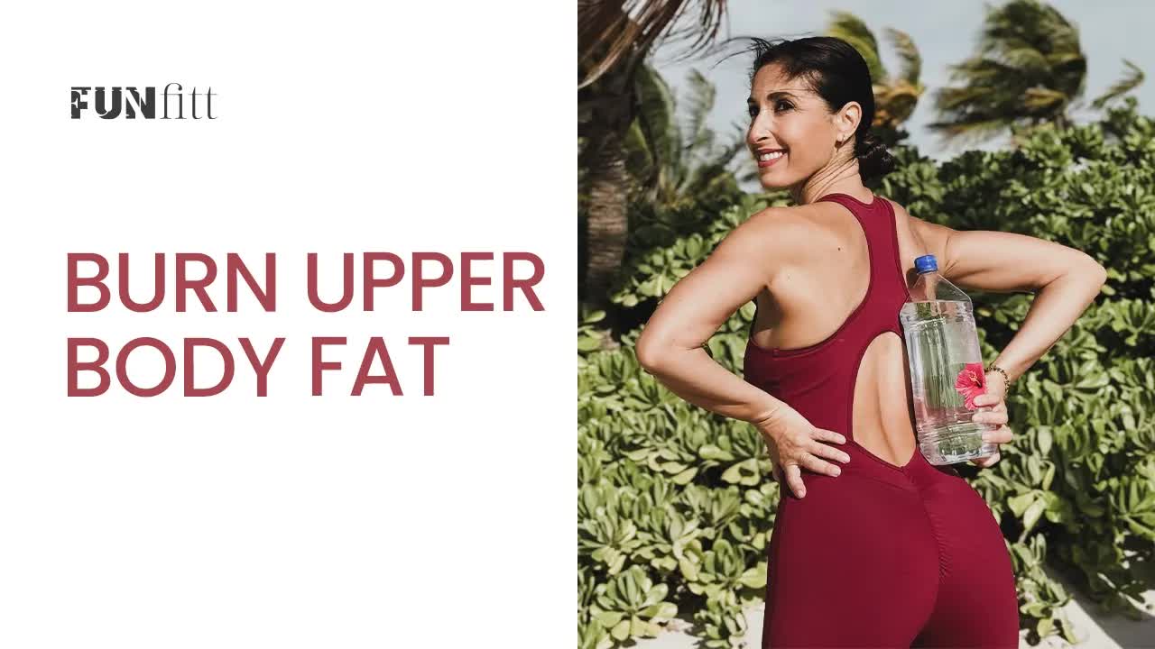 Burn upper body fat fast at home with this simple workout