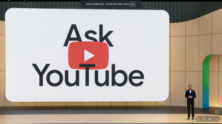Google I/O 2026: Ask YouTube AI feature to allow users search videos ...