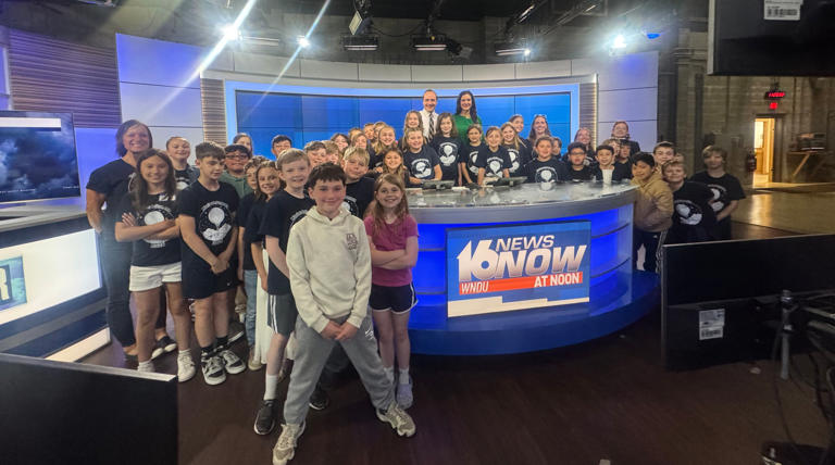 Concord 'mini mets' talk weather balloon launch, deliver the forecast