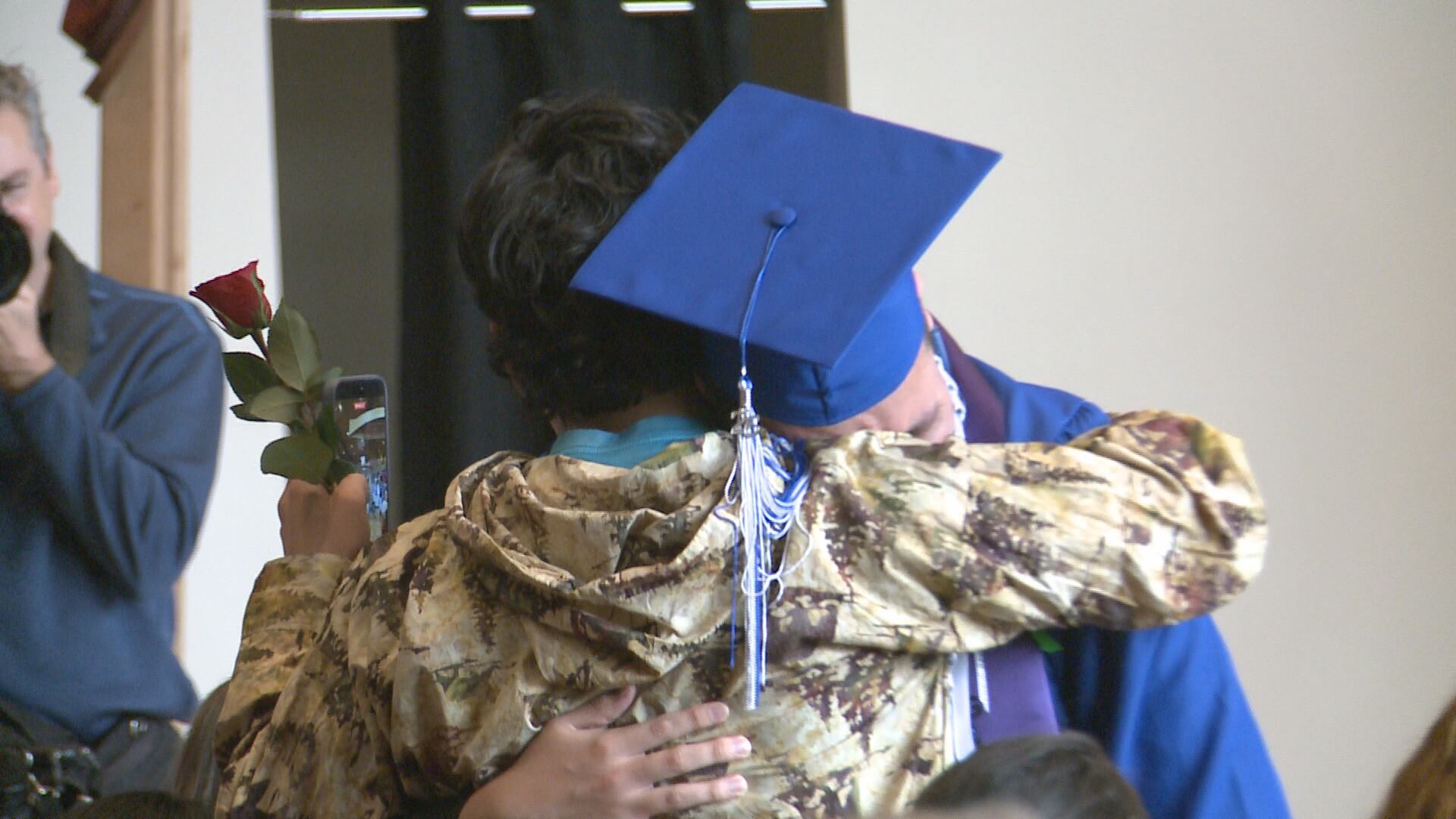 Halong evacuees displaced to Anchorage graduate high school