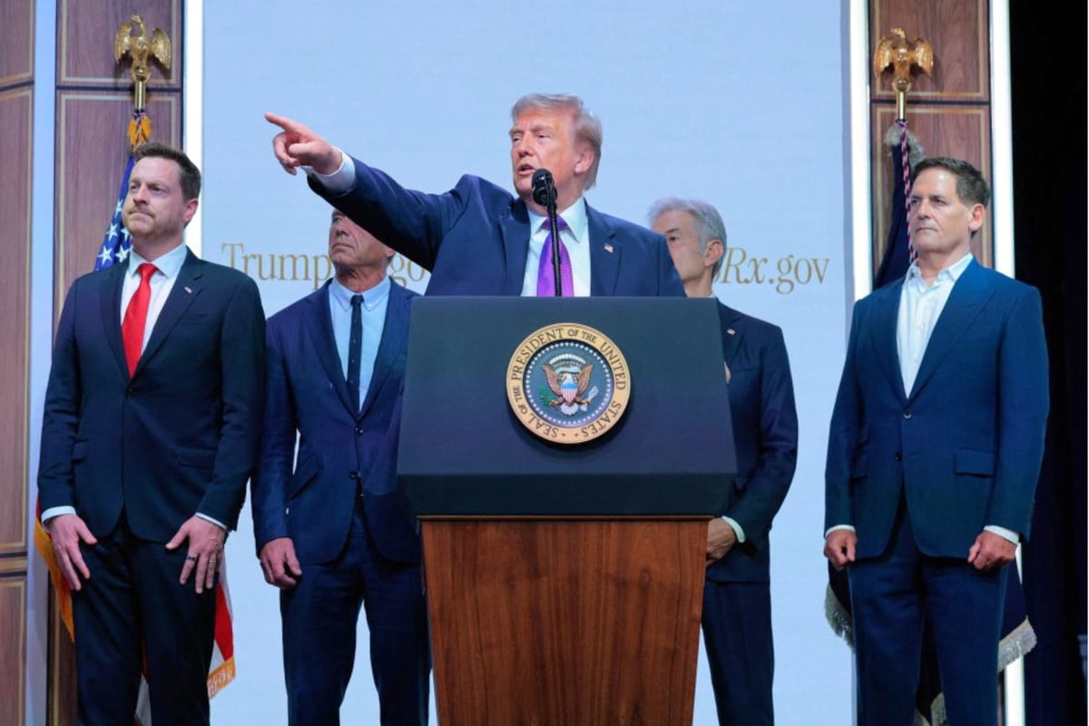 Trump mocks Mark Cuban over stunning flip towards MAGA: "He made a mistake"