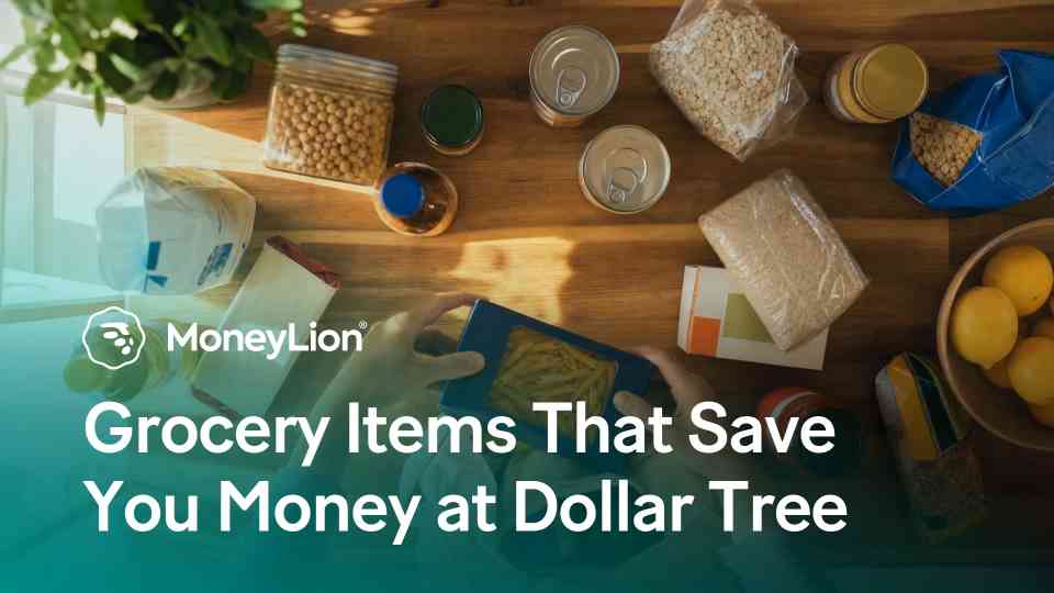 Grocery items that save you money at Dollar Tree