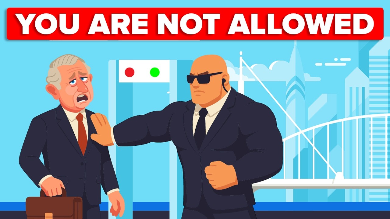 10 places where regular people are officially banned