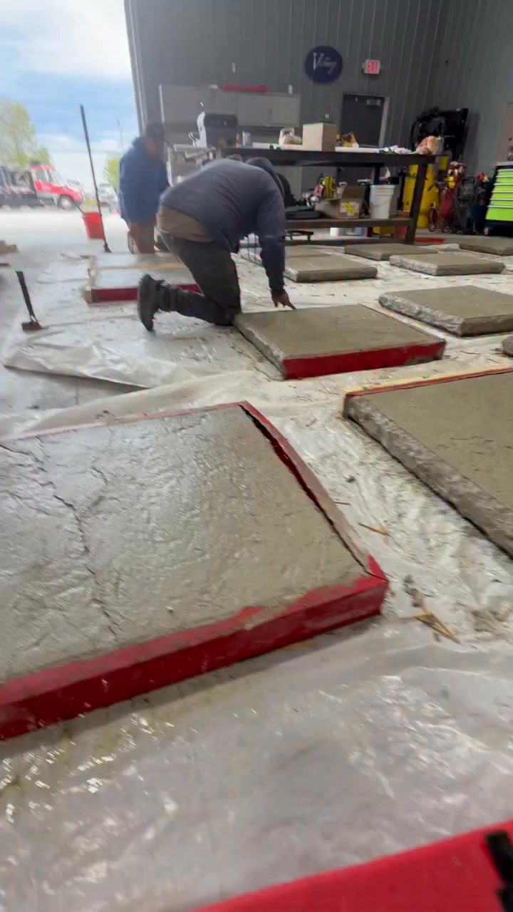 Natural stone or concrete?