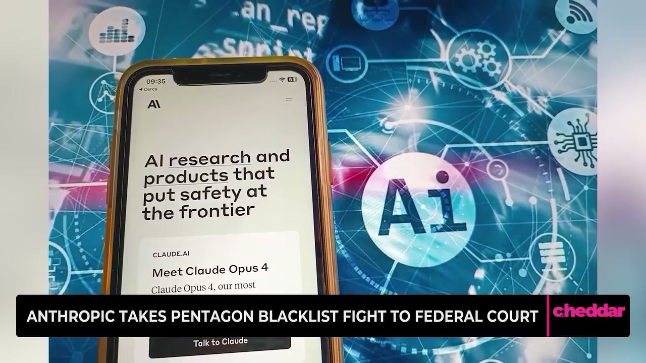 Anthropic takes Pentagon blacklist fight to federal court